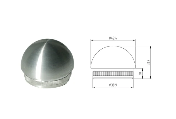 Handrail End Cap - KeLin Manchinery